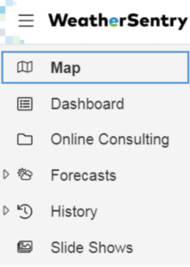 #1 – WeatherSentry Map – WeatherSentry